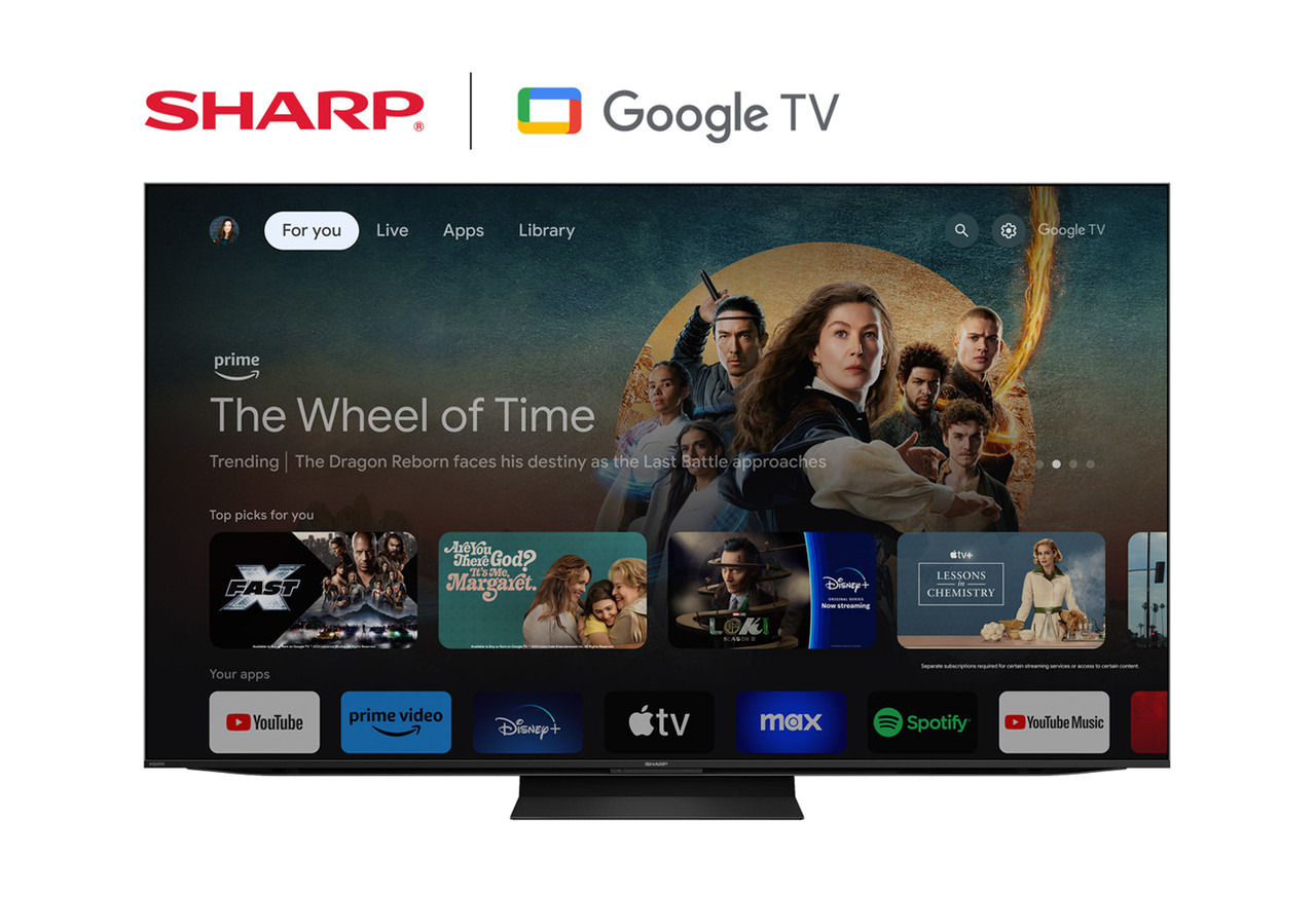 Sharp 75" Class (74.5" Diag.) AQUOS XLED 4K Ultra HD Mini LED Google TV ...