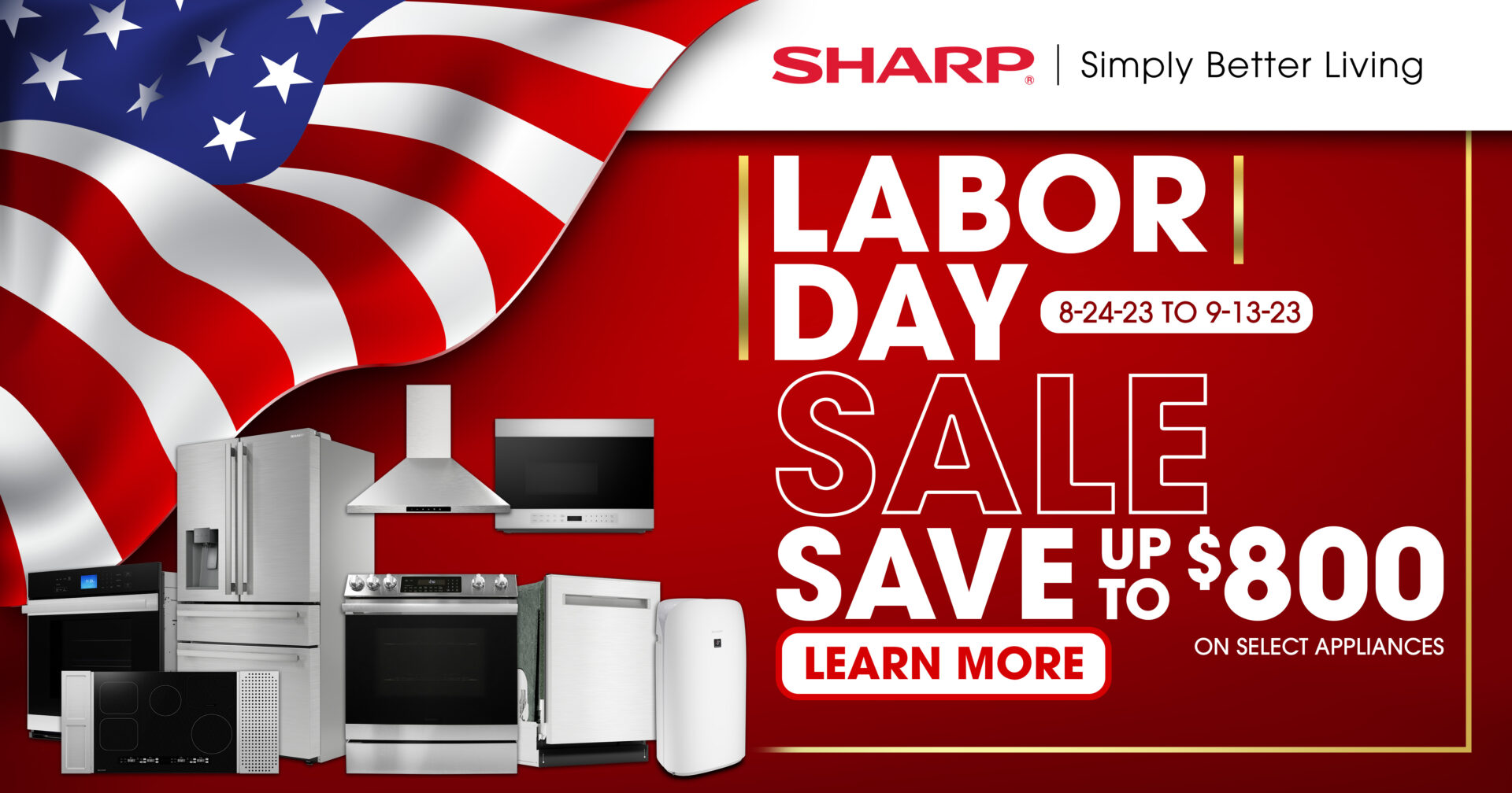 Sharp Home Appliances and Air Purifiers on Sale Now Through 9/13 ...